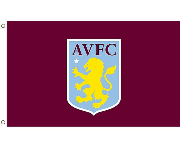 Aston villa core flag 5ft x 3ft – Flagseller