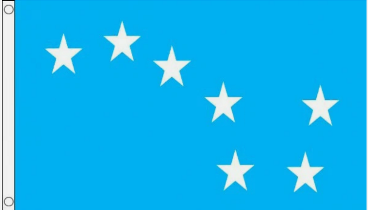 Starry plough flag 5ft x 3ft with two eyelets – Flagseller