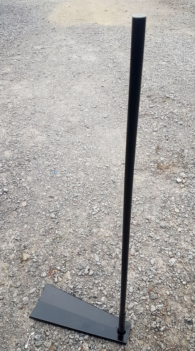 Telescopic flag pole Wheel stand for caravan campervan and motorhome i ...