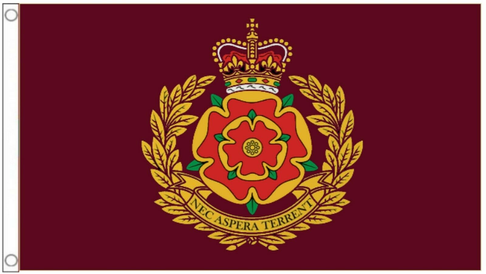 Duke of Lancaster regiment flag 5ft x 3ft with eyelets – Flagseller
