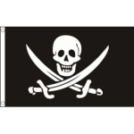 Jack Rackham Calico Jack flag 5ft x 3ft – Flagseller
