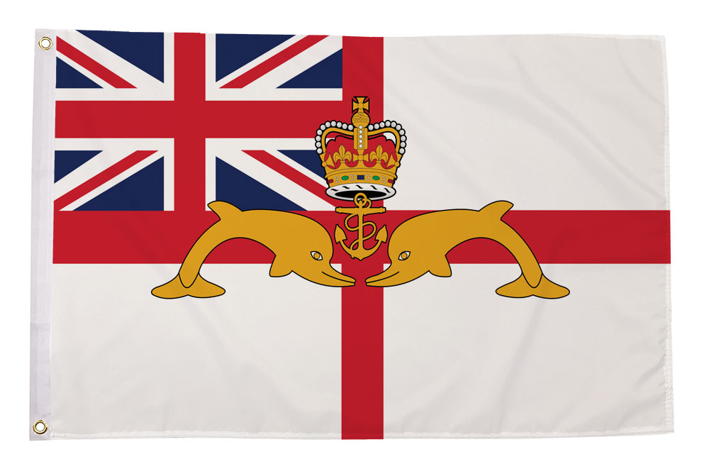 Royal navy Submarine service submariner flag 5ft x 3ft with eyelets ...