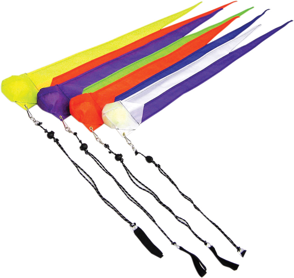 Pro poi in purple and white by Spirit of Air – Flagseller