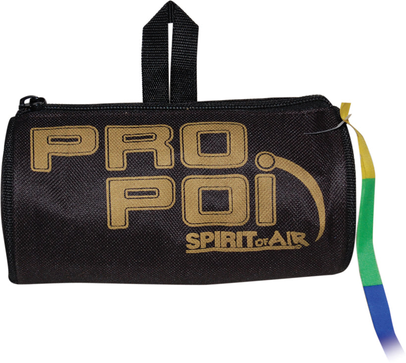 Pro poi in green and purple by Spirit of Air – Flagseller